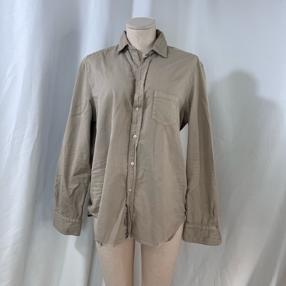 Frank & Eileen | Tops | Frank Eileen Eileen Tan Button Up | Poshmark